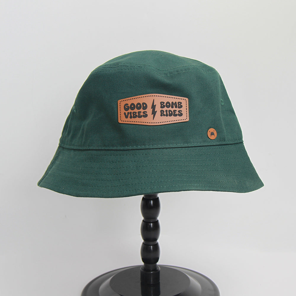 Good Vibes Bomb Rides Bucket Hat – Hunt Seat Paper Co.