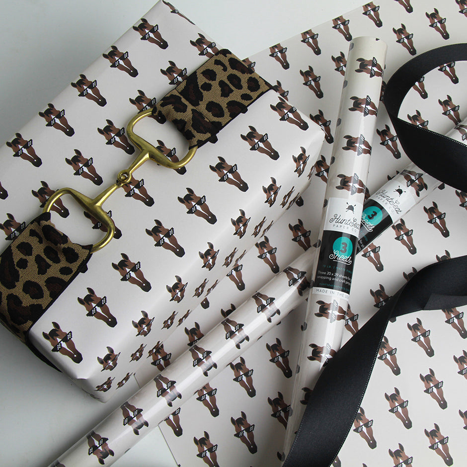 Equestrian and horse-themed gift wrapping paper – Hunt Seat Paper Co.